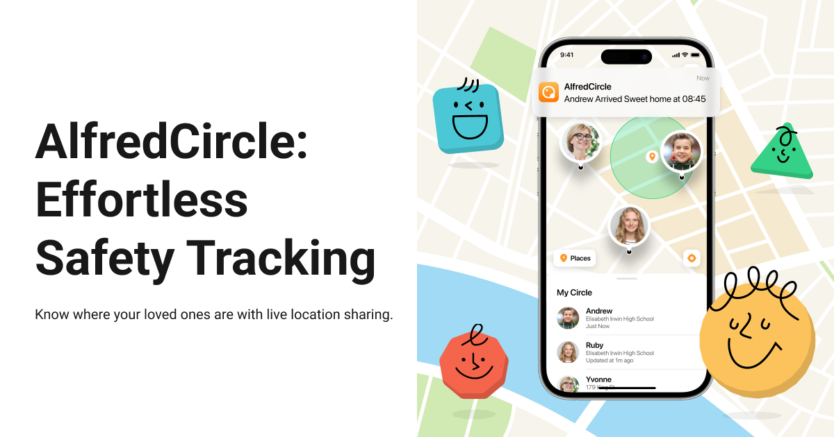 AlfredCircle | Family Locator App | Live Location Sharing & Alerts